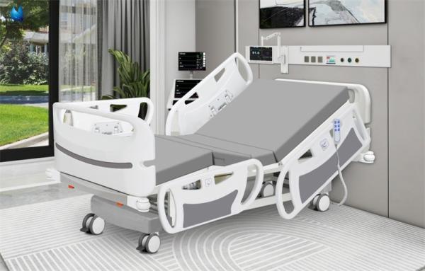Quality 5 Function Automatic Electric Patient Bed With Mattress Silent Castors for sale