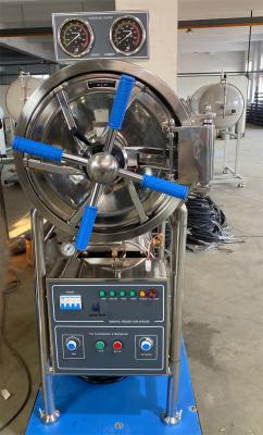 China Horizontal Cylindrical Medical Sterilizer Machine With Stainless Steel Chamber Drying Function for sale