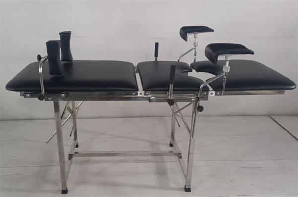 Quality Stainless Steel Surgical Table Gynecology Examination Table Adjustable Backrest for sale
