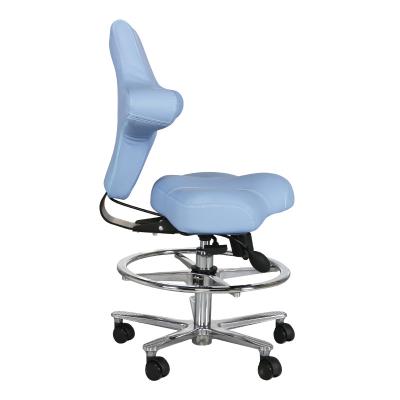 China Surgical Exam Rooms Doctor Chair Stool On Wheels Adjustable Height And Tilt Position for sale