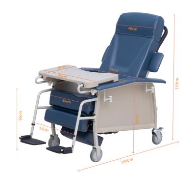China Adjustable Medical Recliner Chair Lift Recliner For Patients And Elderly With Lumbar Support for sale
