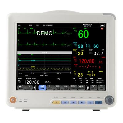Cina Macchina portatile di monitoraggio del paziente per il monitoraggio continuo della frequenza cardiaca, della temperatura dell'ossigeno in vendita