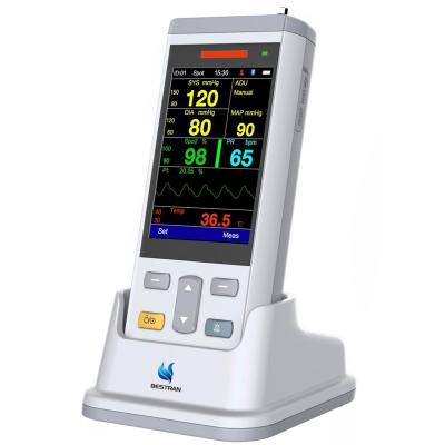 China Handheld Vital Signs Monitor SpO2 NIBP TEMP PR Modes For Clinic Home Monitoring for sale