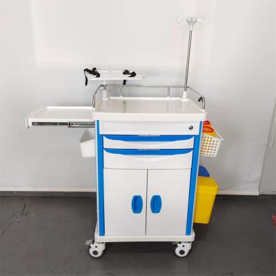 China Medical Emergency Cart Hospital Crash Cart For Critical Care for sale