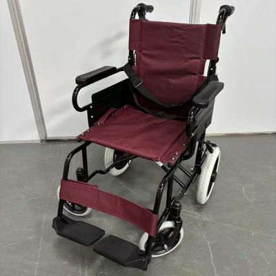 Китай Легкий ручной инвалидный кресло весом 13,8 кг с тормозами, переключателями и огнестойким сиденьем продается