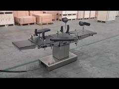 304 Edelstahl Röntgenkompatibles elektrisches chirurgisches Bett