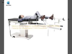 Elektrische hydraulische radiolucente bedieningstafel extra lage hoogte voor C-ARM en X-RAY