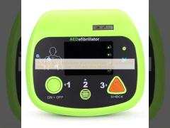 Desfibrilador AED portátil Desfibrilador externo automatizado con guía de RCP de voz para uso público y doméstico