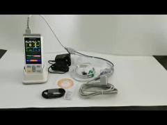 SpO2 ETCO2 portátil Monitor de pulso exacto oxímetro con Capnography modo visual y de audio