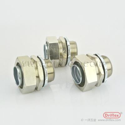 China Nickel Plated Brass Straight Connector for sale