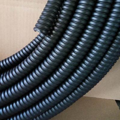 China PVC Low Fire Hazard Covered Steel Flexible corrugated electrical Conduit LFH pipe for sale