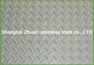 China JIS GB Brushed Stainless Steel Sheet Embossed  , 316 Stainless Steel decorative sheet for sale
