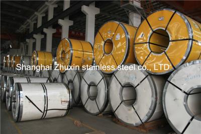 China Polished JISCO LISCO TISCO 201 202 304  Stainless Steel Coils with Hairline Surface for sale