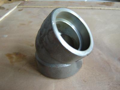 China Forged pipe fittings 304 stainless steel pipe elbow for sale