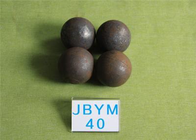 China Professional 61 - 63hrc Hot Rolling Steel Balls B2 D40mm Grinding Media Balls for Mining for sale