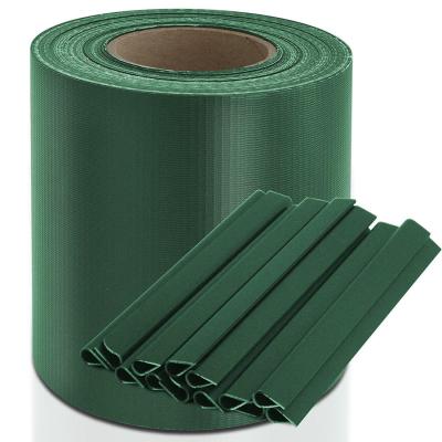China Yitex Privacy Screen Custom Pattern Fabric Garden Shade Protection PVC Security Fence Gates for sale