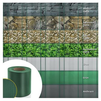 China Windproof Waterproof Anti-UV PVC Strip Screen Fence for Garden Privacy and Outdoor Decoration for sale