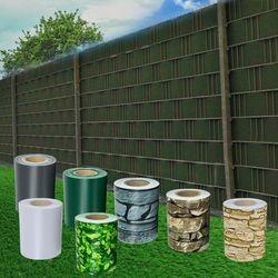 China 450gsm PVC Strip Screen Fence Windproof Vinyl Privacy Fence with Customizable Length for Garden for sale