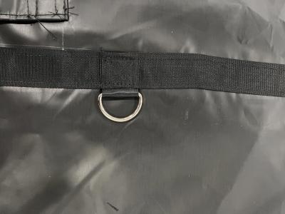 Cina Tessuti di trapaniera in PVC nero, solidi, semi-camion, trapaniera, trapaniera, trapaniere di legno in vendita