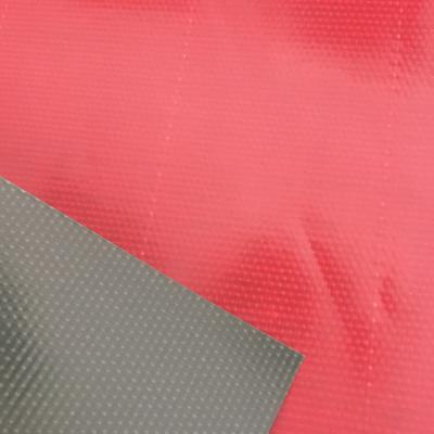 China 100 % Polyester Mildew Resistant  Vinyl Tarp Sheet With Flame Retardant And Tear Resistance for sale