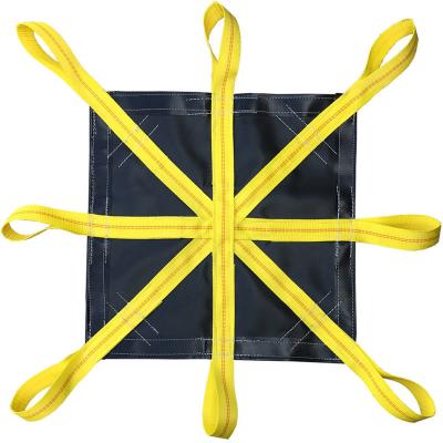China 10x10ft PVC Snow Removing Tarp with Reinforced Edges UV Resistant Tear Resistant 100% Polyester PVC Coating for sale