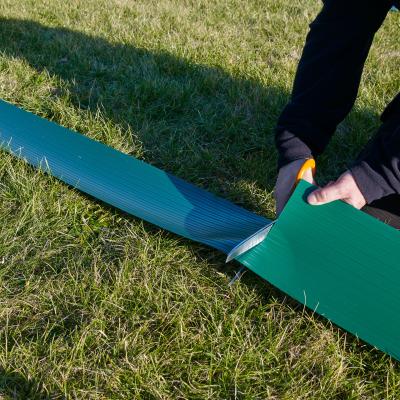 Cina Hard Pvc Fence Tape With Uv Resistant Coating Material in vendita