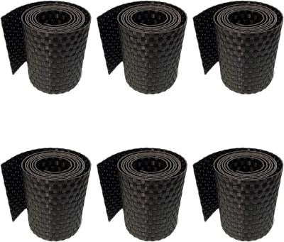 Cina Metal Type Pe Rattan Vinyl Fence Strips For Easy To Install Garden Fence in vendita