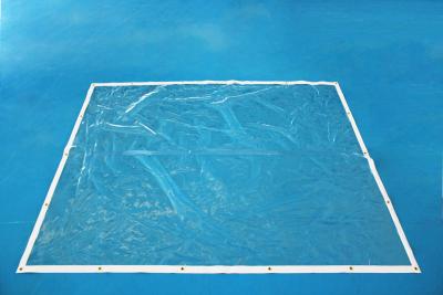 Cina Materiale di telone trasparente in PVC con resistenza al mildew in vendita
