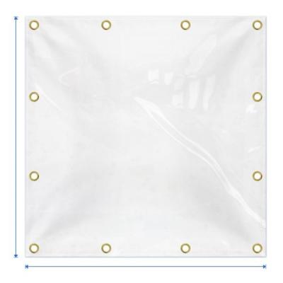 Cina Acque resistenti ai raggi UV Pvc trasparente copertura di telone in vinile in vendita