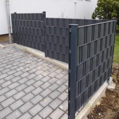 China PVC strip screen Strip Screen Garden Fence 450g 19cm*35m with clips in Garden for sale