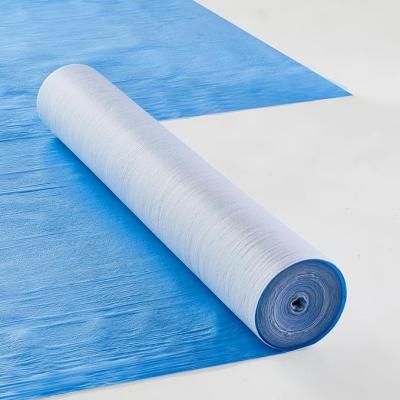 China 1m*25m And 1m*50m Temporary Plastic Flooring 120GSM - 180 GSM for sale