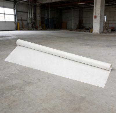 China White Temporary Floor Protection Non-woven fabric + PE film waterproof self-adhesive for sale