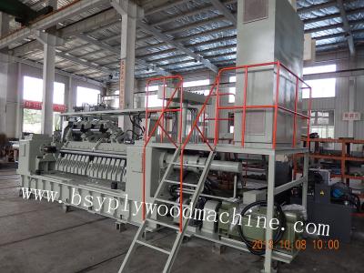 China Hydraulic single spindle veneer peeling machine/veneer rotary lathe for sale