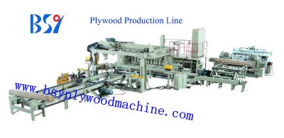 China Wood veneer peeling line for big diameter log for sale
