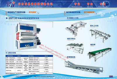 China Plywood machine-plywood sander/veneer auxillary conveyer page 33-34 for sale
