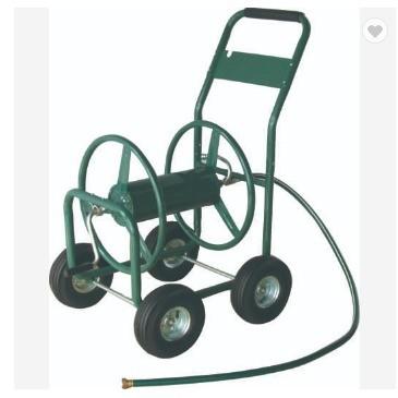 China Customized Four-wheel Garden Hose Reel Cart for Expanding Hose Industrial Durability for sale