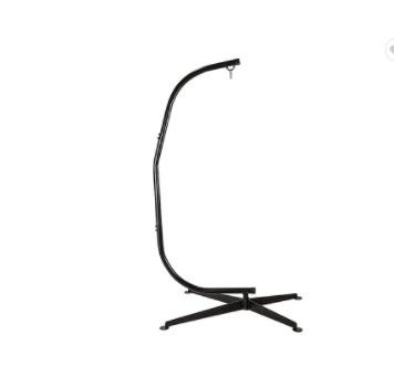 China Mail packing Y Fashionable Stand Hammock Foldable Patio Hanging Garden Single Person Swing Chair for sale