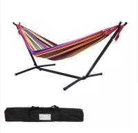 China Customized Heavy Duty Canvas Hammock Stainless Frame Stable Operation for sale