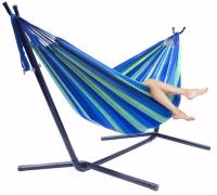 China Customized Heavy Duty Canvas Hammock Stainless Frame Stable Operation for sale