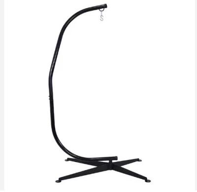 300LBS Heavy Duty Hammock Chair Stand for Living Room Space Saving Hanging C-Stand