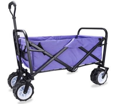 Cina Qingdao Port Garden Cart Shopping Beach Folding Wagon Camping Trolley Tutti i terreni in vendita