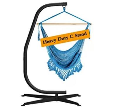 China Sturdy and Comfortable Metal Frame Garden Hammock for Outdoor Weight Capacity 260KGS for sale