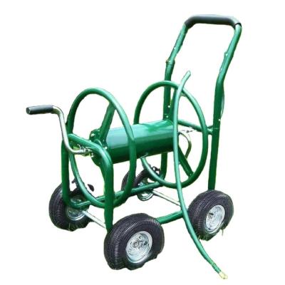 China Effortlessly Water and Irrigate Your Garden with our Iron Garden Hose Reel Cart for sale