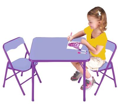 China Modernes Design Klapptisch- und Stuhlset für Kinder zu verkaufen