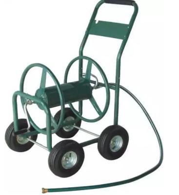 China Chocolate Wheeled Garden Lawn Water Planting Wagon Wheel Customized for Space Saving for sale