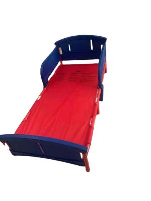 Metal Frame Foldable Environmentally Friendly Children's Bed Linen House Bed for Kids
