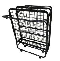 China Modern Design Style Foldable Single Metal Bed Frame Foldable and Space-Saving for sale