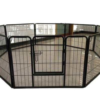 Cina Portable metallo pieghevole canile e correre pannelli di recinzione Perfetto per mobili per esterni in vendita