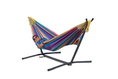 Cina Porto di Qingdao carico Amaca doppia con scaffale in acciaio colore personalizzato per il relax in vendita