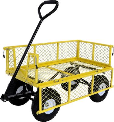 Cina 17 KGS Capacità di peso Carro da giardino pieghevole per pulizia versatile in vendita